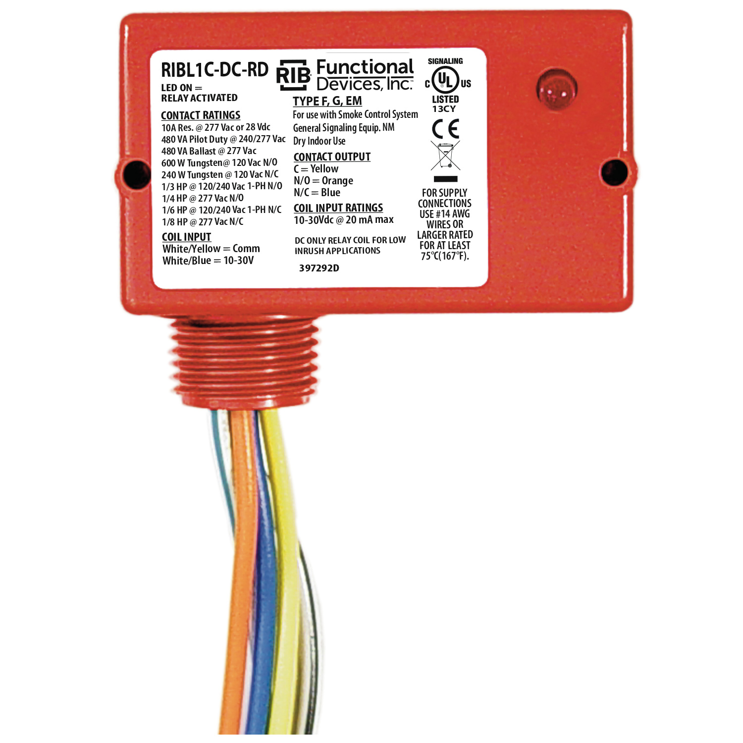 Product: RIBL1C-DC-RD